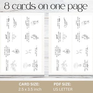 Affirmation Cards Printable | Vision Board Manifestation | Positive ...