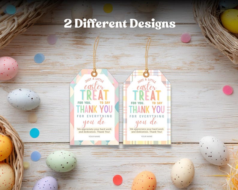 Easter Treat for You Appreciation Favor Teacher Staff Employee School ...