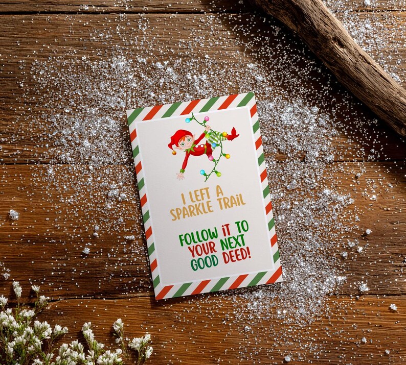 Elf Notes Printable, Quick Ideas Elf Stationery, 2x3 Small Size Note ...