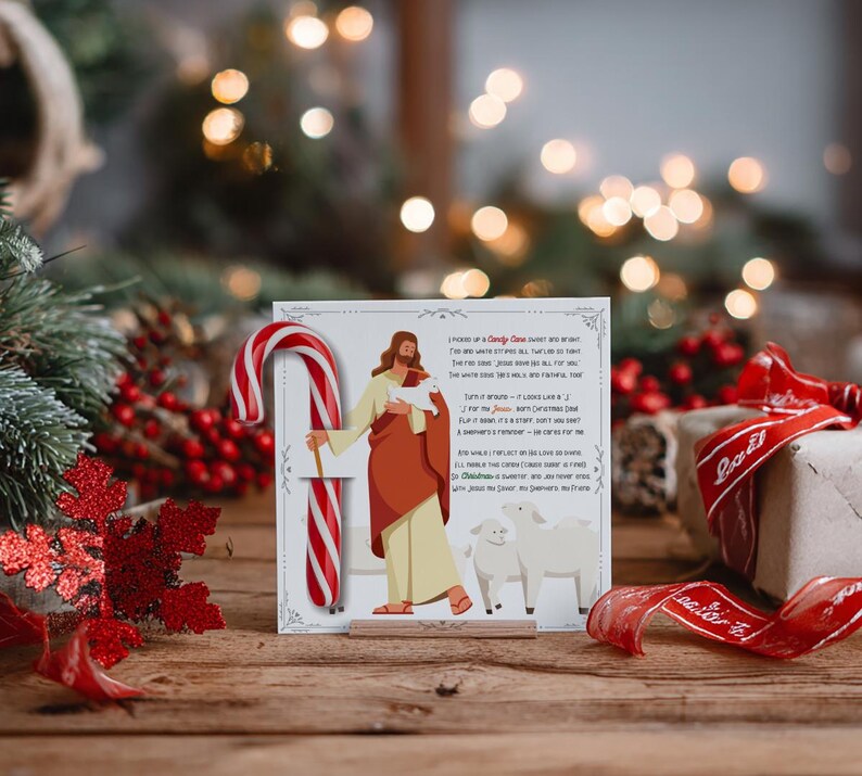 Candy Cane Legend, Primary Christmas Gift, Church Gift, Christian ...
