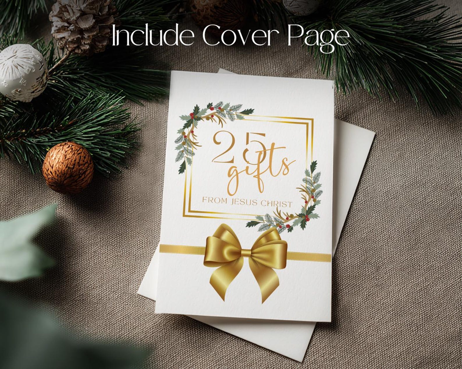 LDS 25 Gifts From Jesus Christ - Lds Christmas Gift - Printable ...