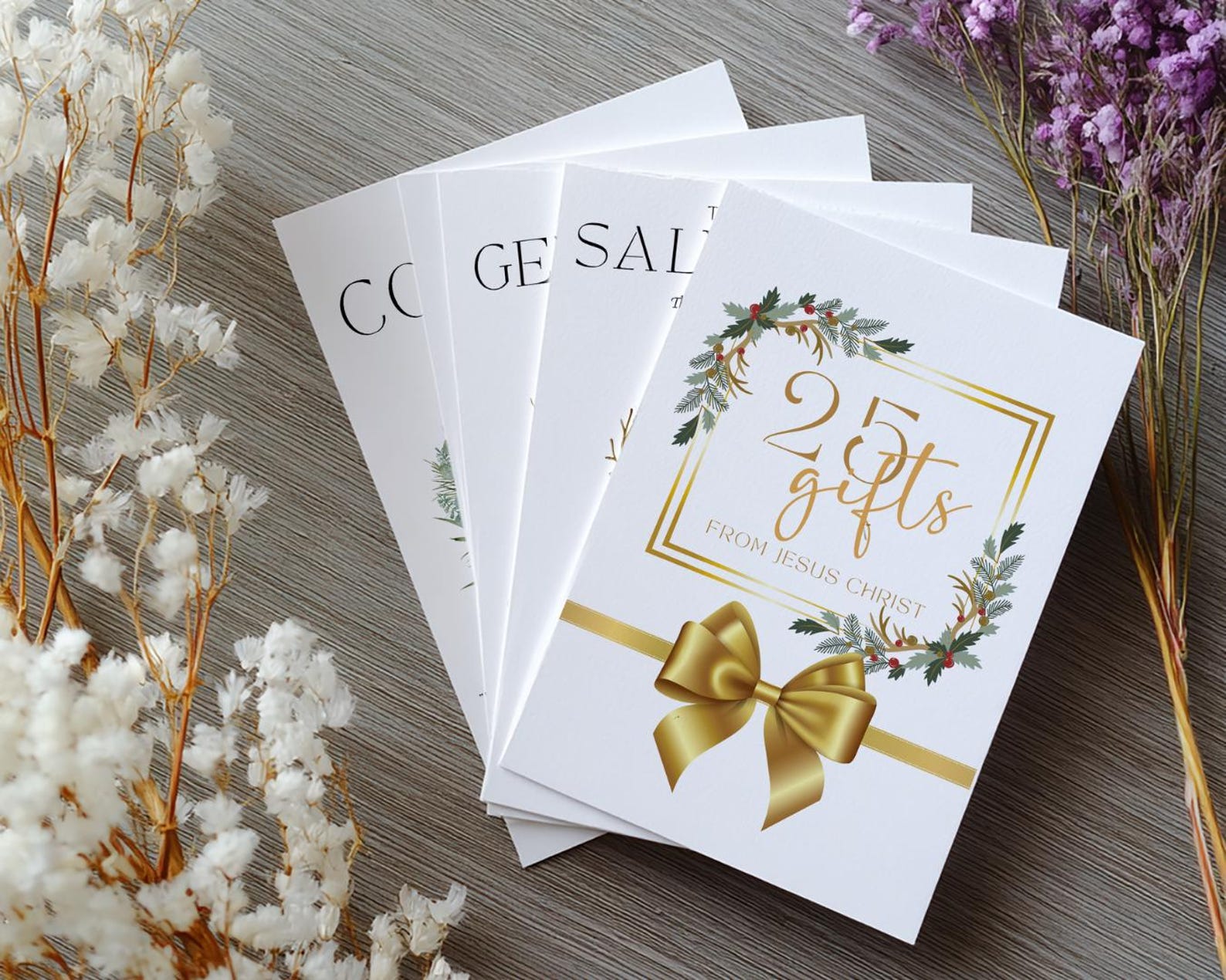 LDS 25 Gifts From Jesus Christ - Lds Christmas Gift - Printable ...