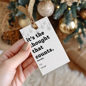 Sarcastic Gift Tags, Digital Download, Set of 20, Funny Printable Gift ...
