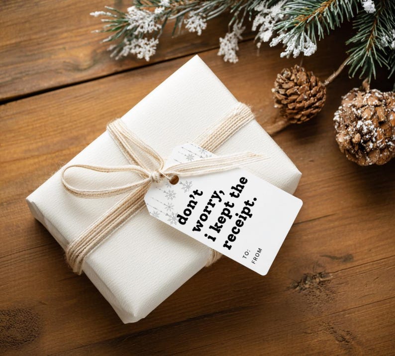 Sarcastic Gift Tags, Digital Download, Set of 20, Funny Printable Gift ...