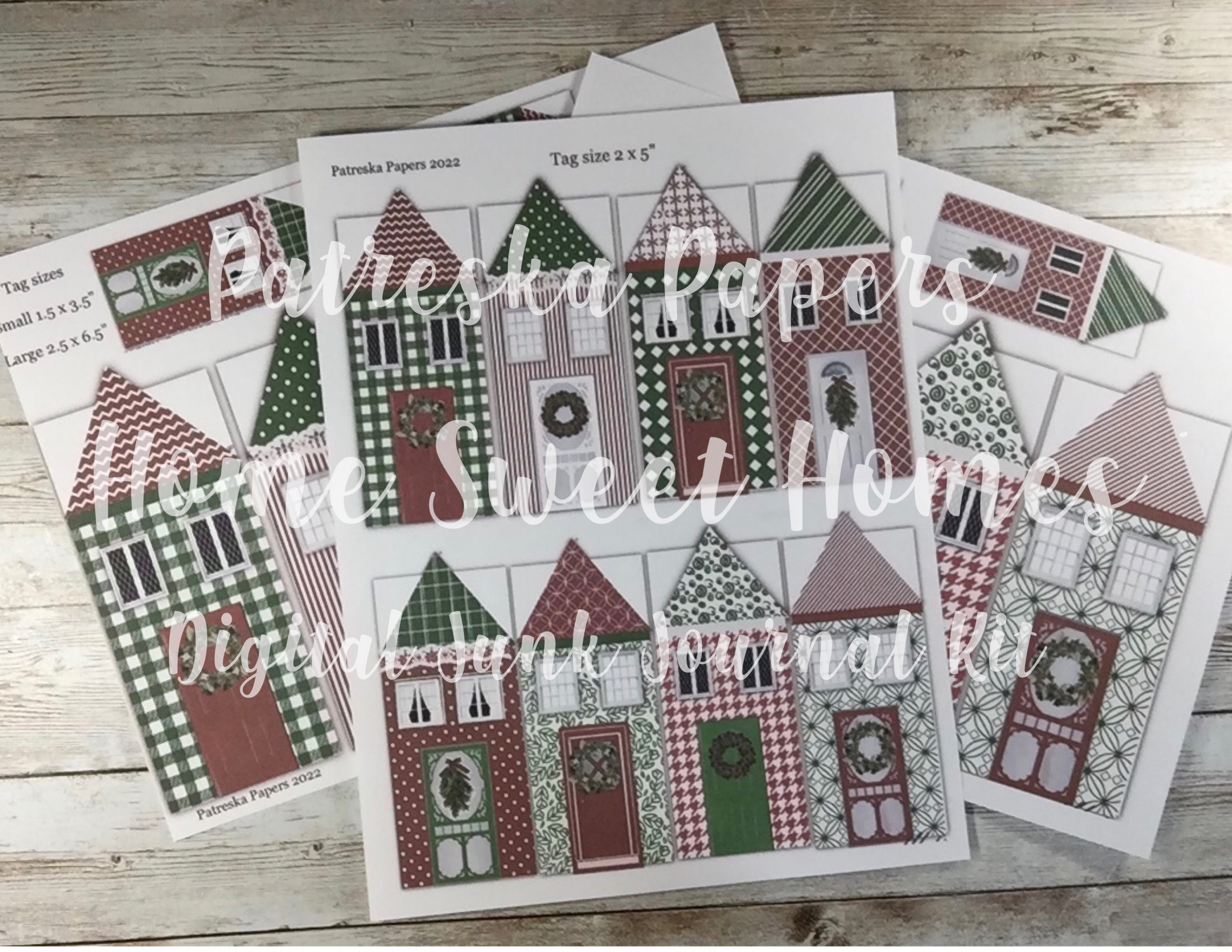 Home Sweet Homes Little Houses Gift Tags - Etsy