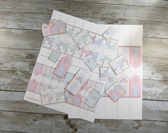 Home Sweet Homes Fall Little Houses Hidden Paper Clips Digital Kit - Etsy