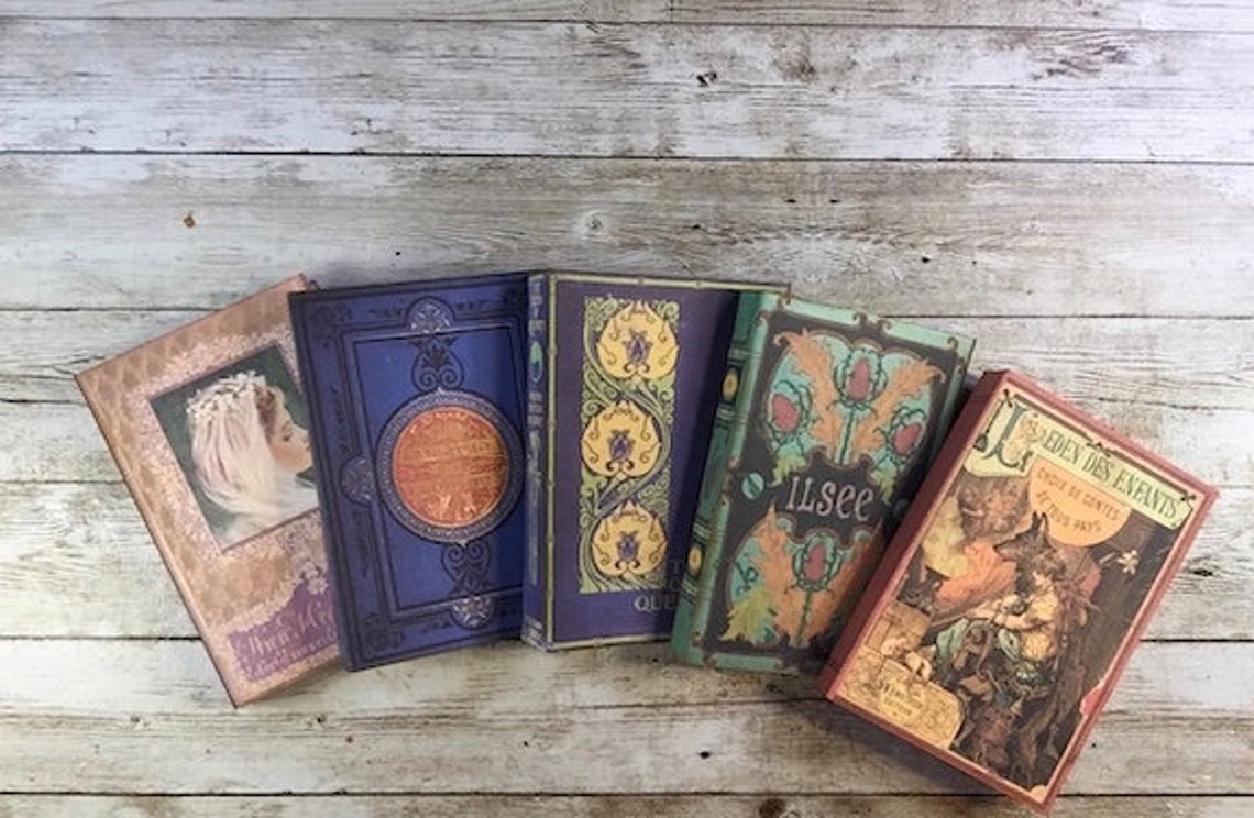 5 Little Junk Journal Books 2nd Library Edition Digital Kit - Etsy