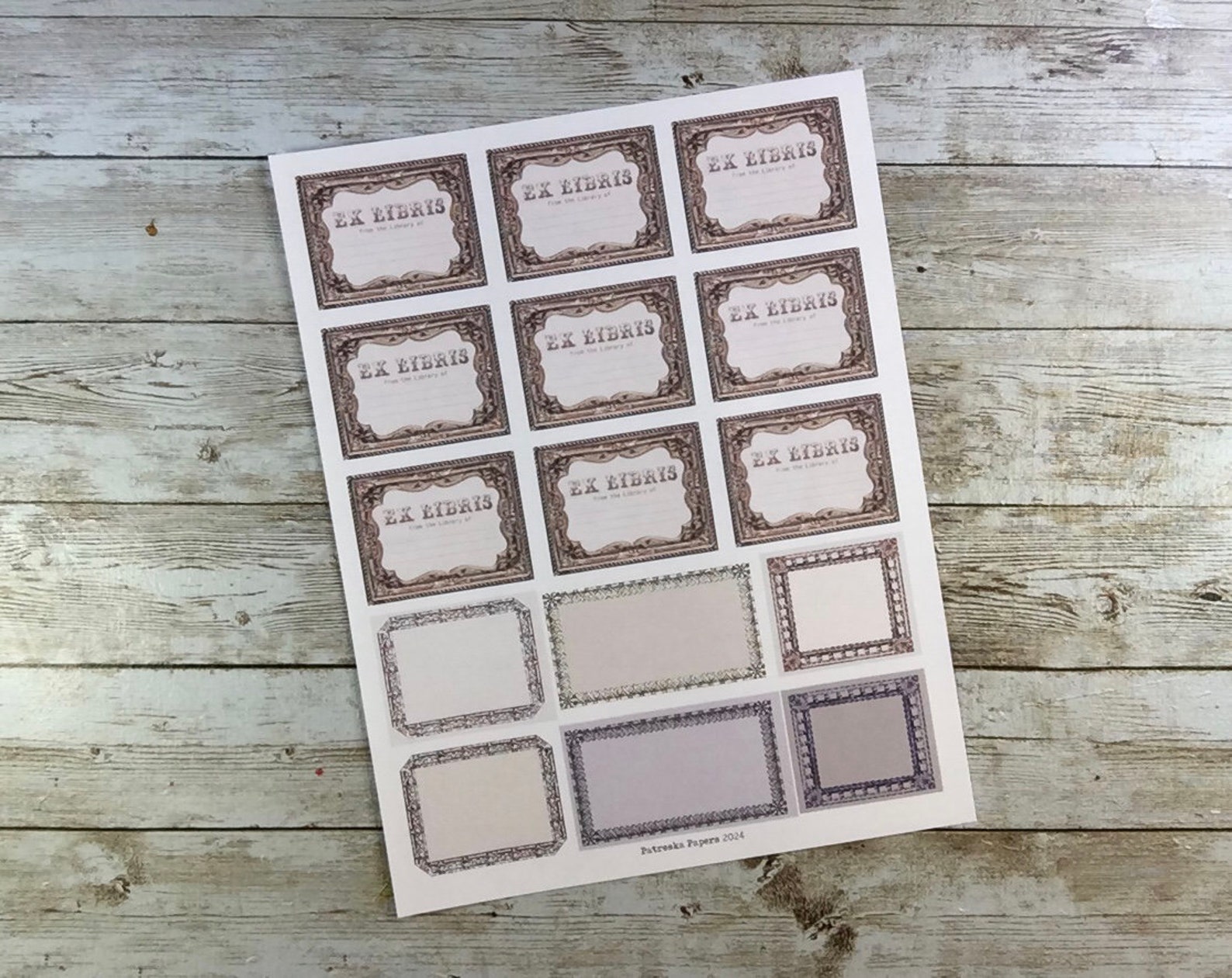 5 Little Junk Journal Books 2nd Library Edition Digital Kit - Etsy
