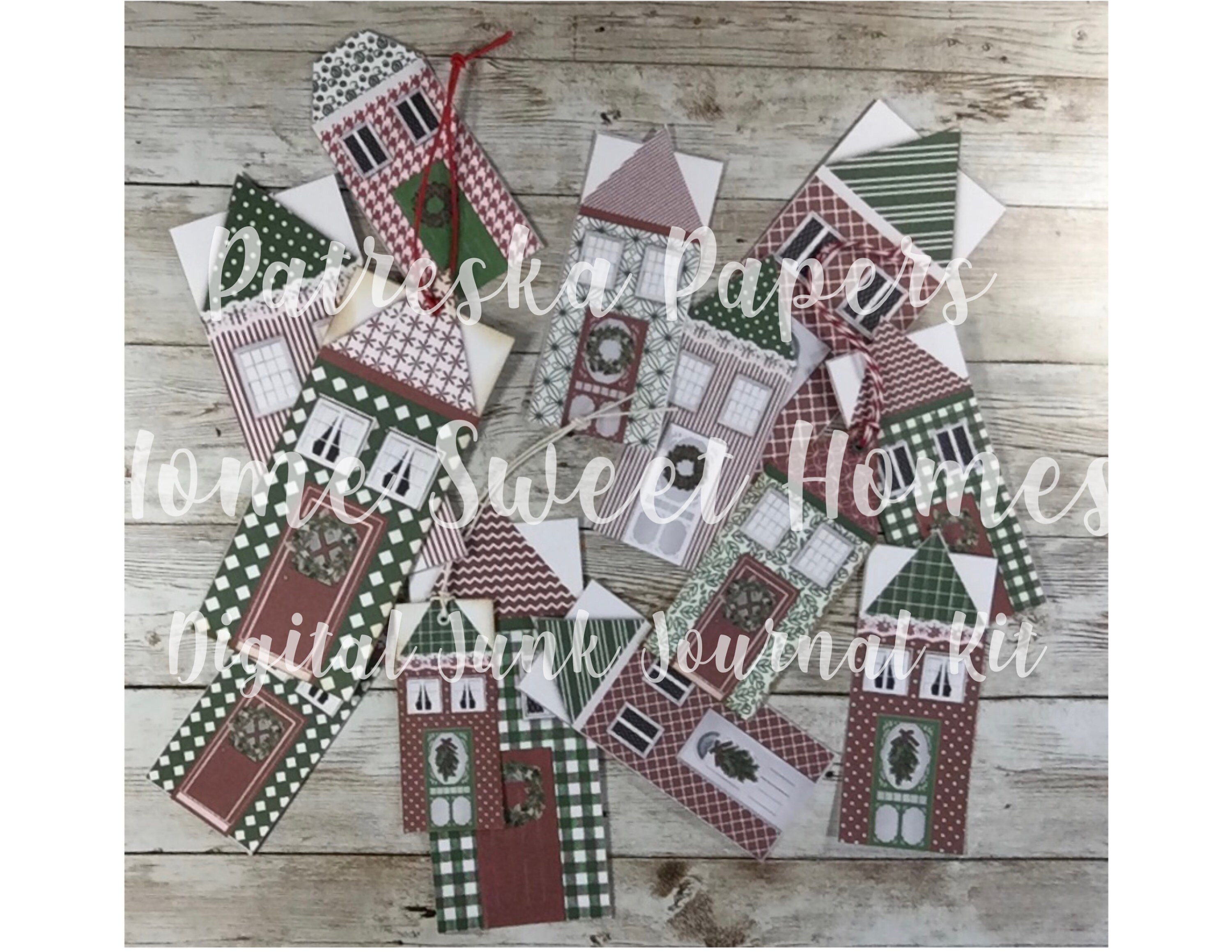 Home Sweet Homes Little Houses Gift Tags - Etsy