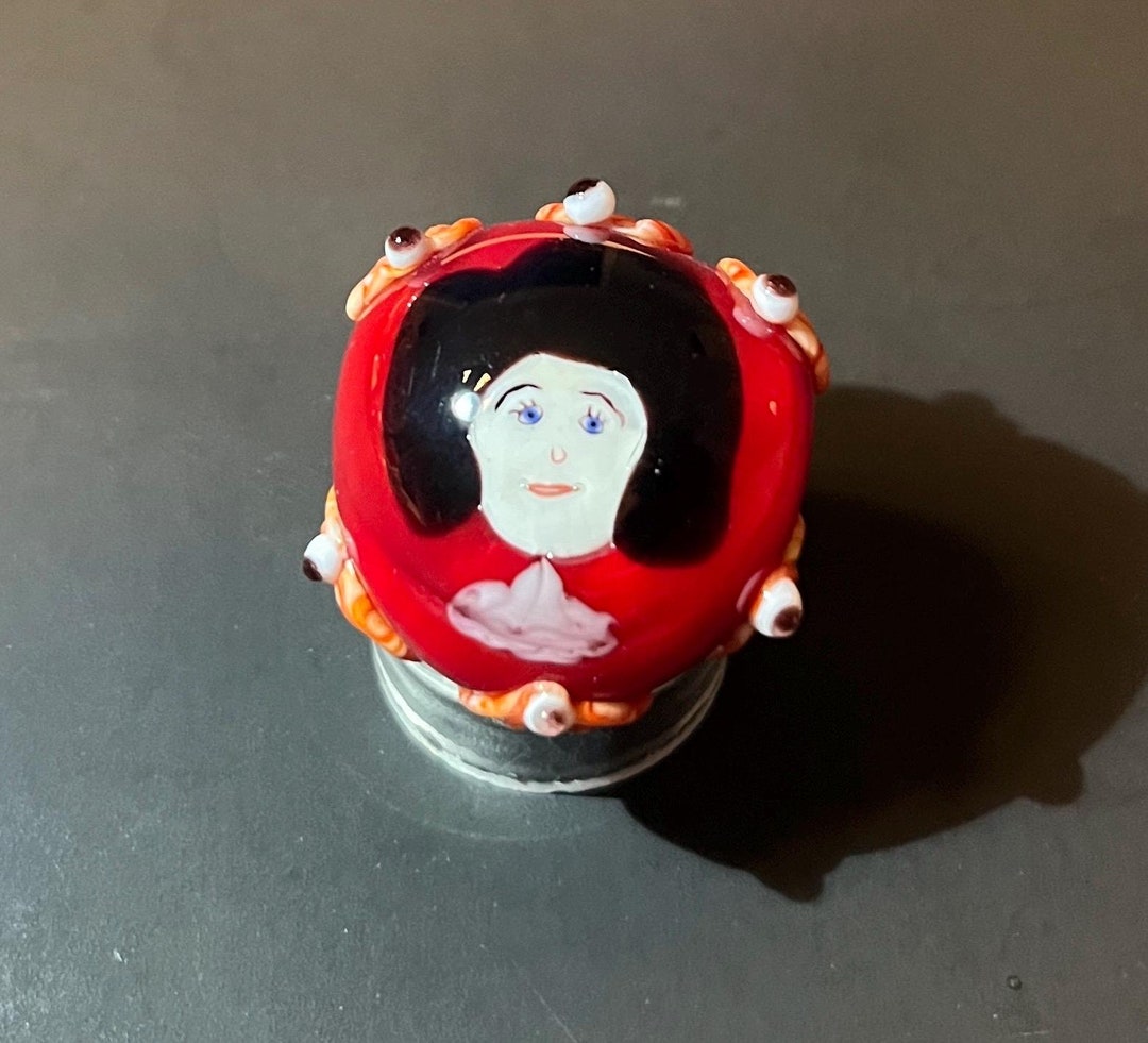 Signed 1990s Nancy Pilgrim Glass Bead - Etsy