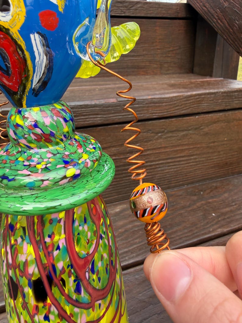 Signed 1992 Gavin Heath African Witch Doll Hand Blown Glass Art Sculpture - Etsy