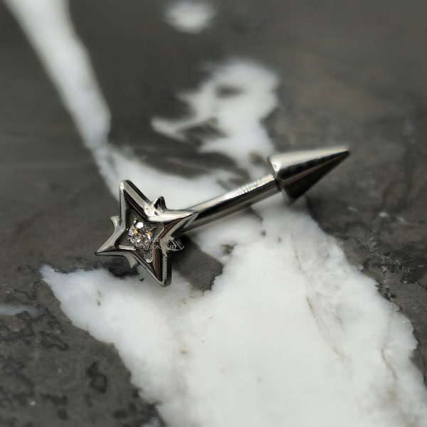 Labret Piercing - Etsy