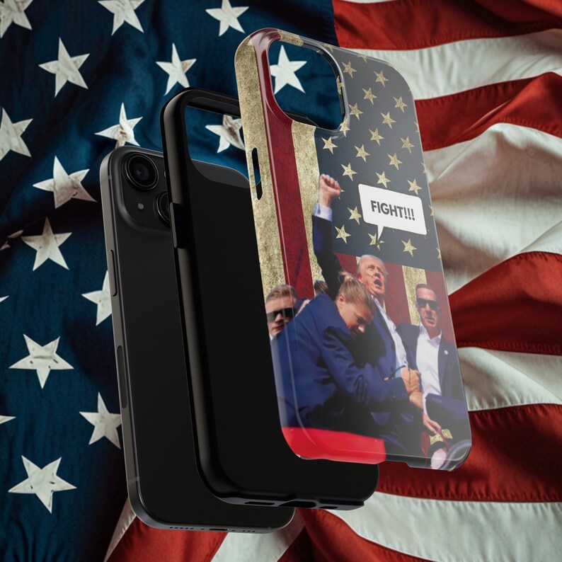 Trump Rally Shooting Trump 2024 Phone Case Republican Support Perfect ...
