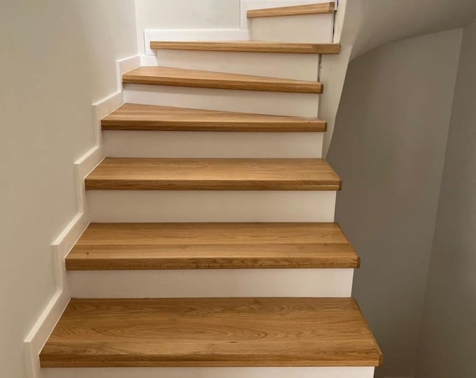 Custom-made Solid Oak Stair Treads - Etsy