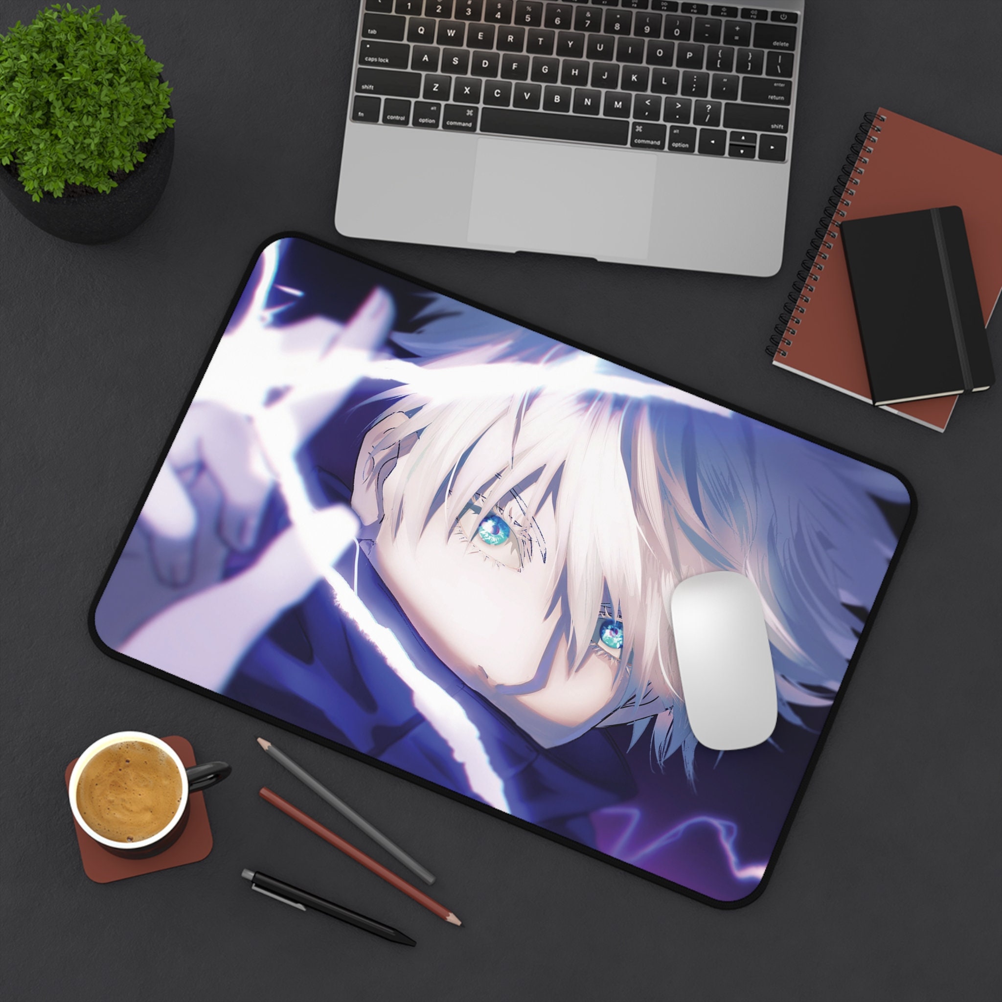 Satoru Gojo Purple Big Mouse Pad - Etsy