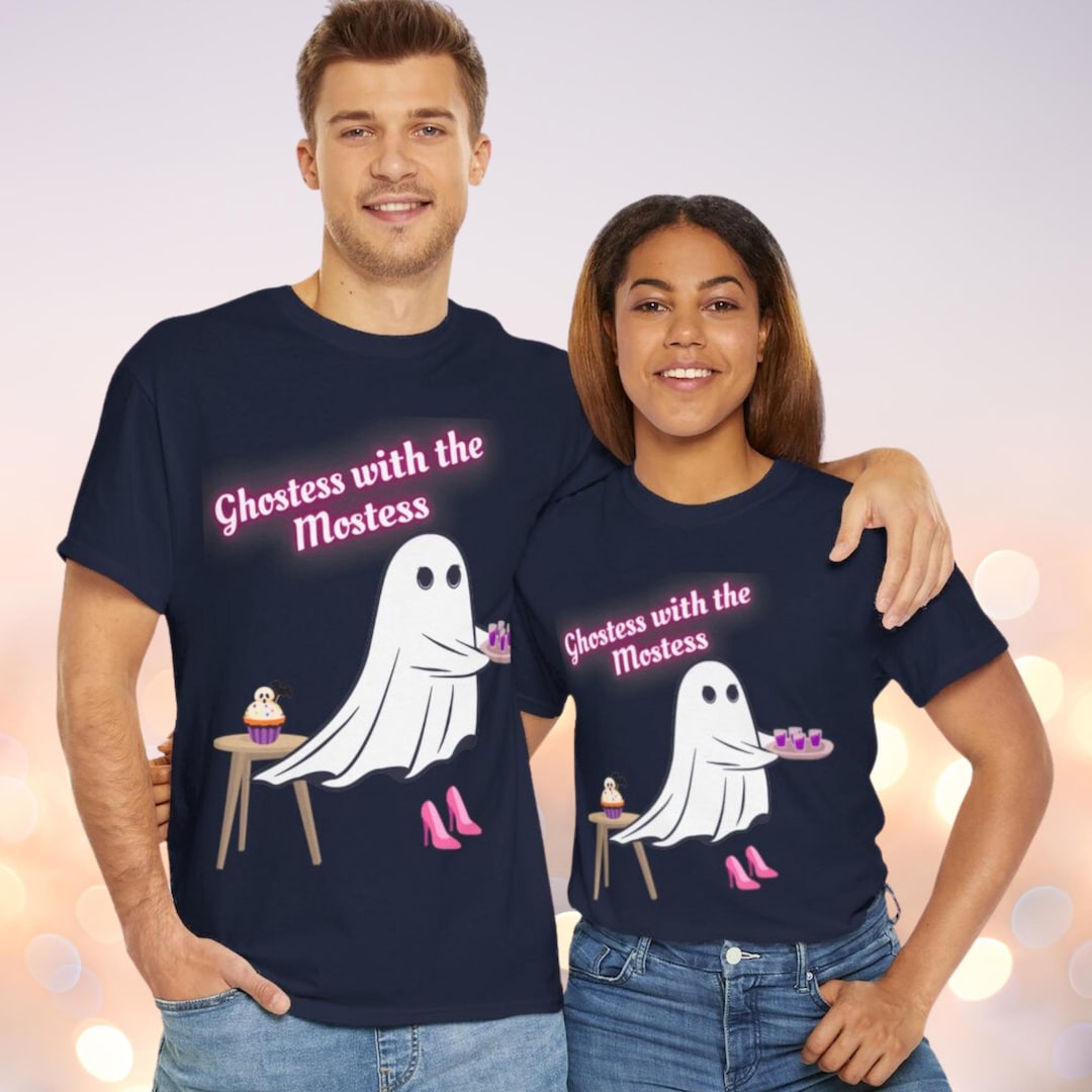 Ghostess With the Mostess Halloween Party T-shirt. Halloween Spooky ...