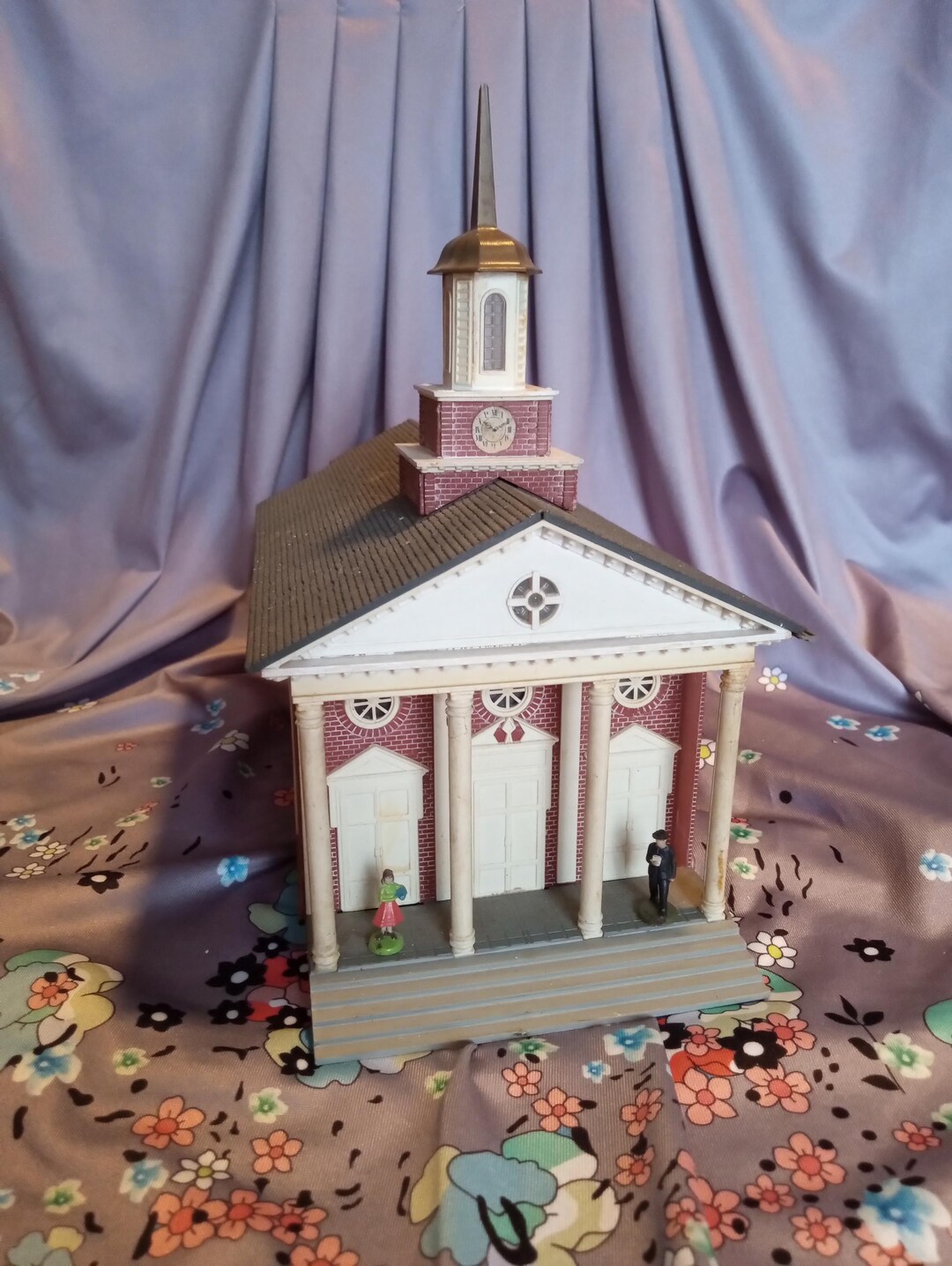 Vintage Model Power HO Scale Flashing Water Tower With Two Hand Painted ...