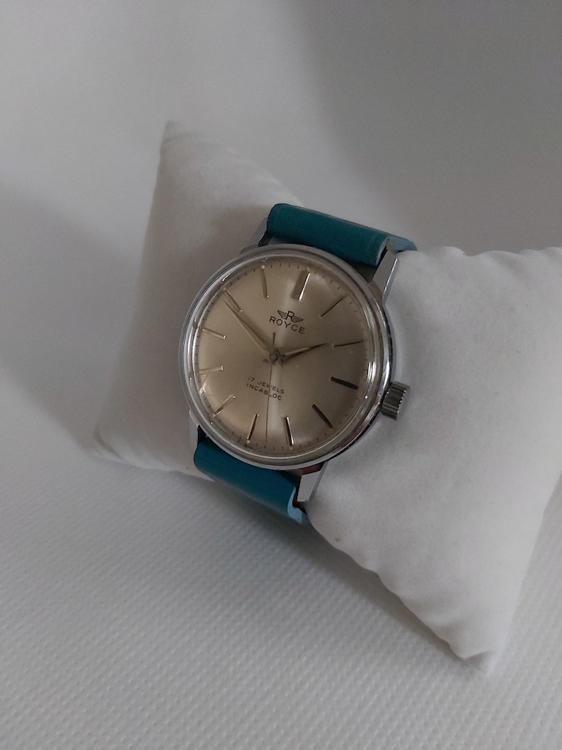 Vintage Royce 17 Jewels - Incabloc - Wind-up Mechanical Watch - 1970s ...