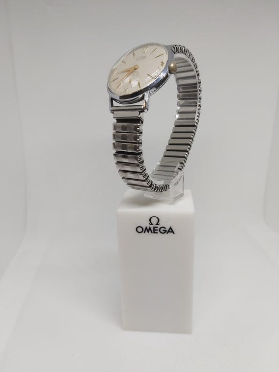 Vintage Omega Watch Stand - 1970s Original - White - … - Gem
