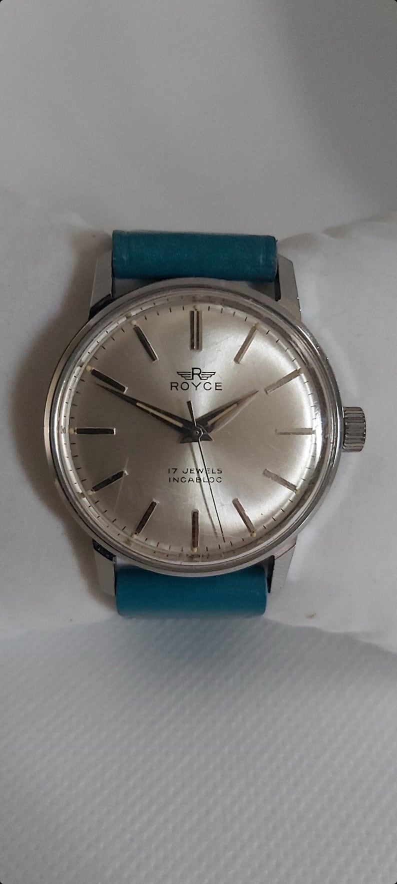 Vintage Royce 17 Jewels - Incabloc - Wind-up Mechanical Watch - 1970s ...