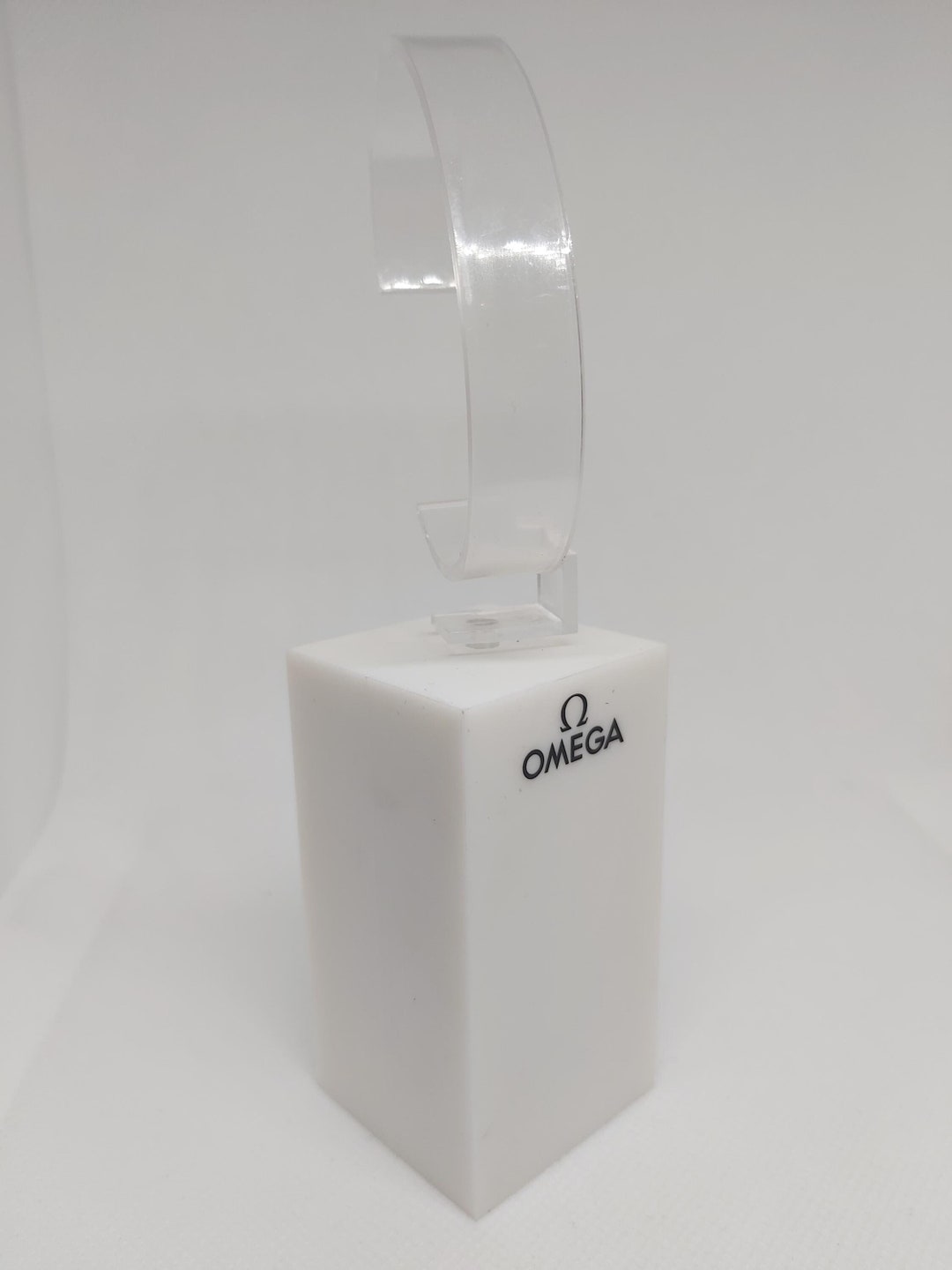 Vintage Omega Watch Stand - 1970s Original - White - Good Condition - Etsy