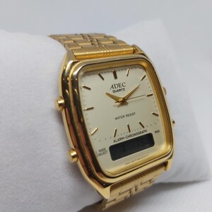 Vintage Adec Alarm-chronograph - Pristine Condition - Rare 1980s Dual ...