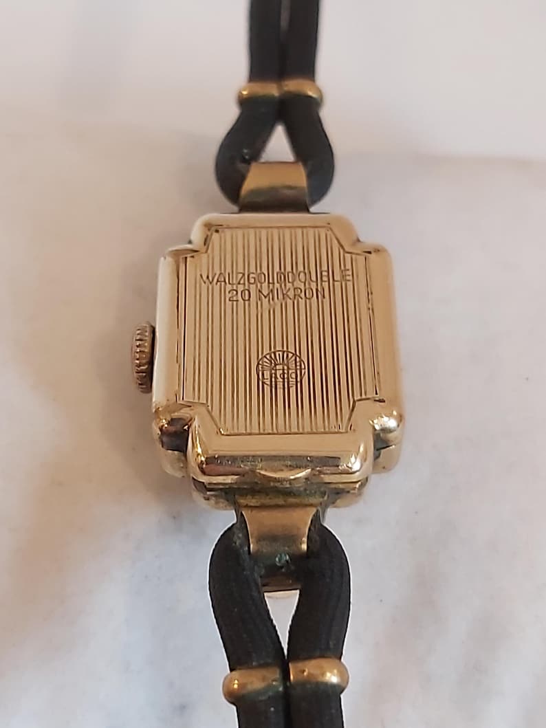 Vintage Laco - Gold Plated - Art Deco - 1950s - Waltz Gold - Etsy