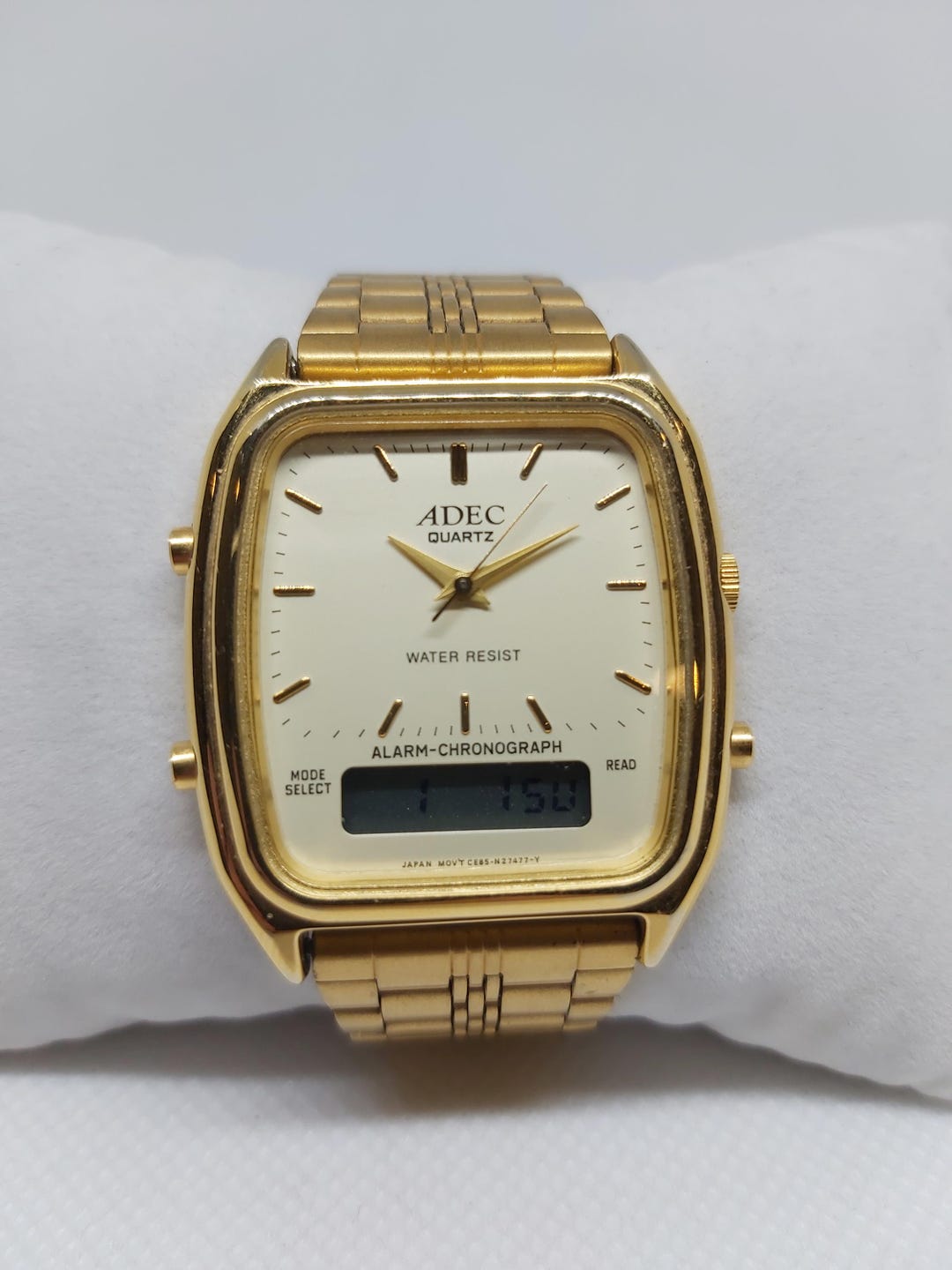 Vintage Adec Alarm-chronograph - Pristine Condition - Rare 1980s Dual ...