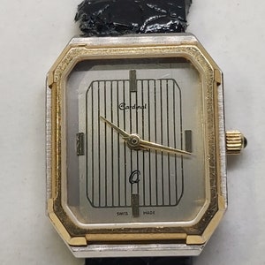 Vintage Cardinal Tank - Ladies Watch - 1960s - Good Condition - Striped ...