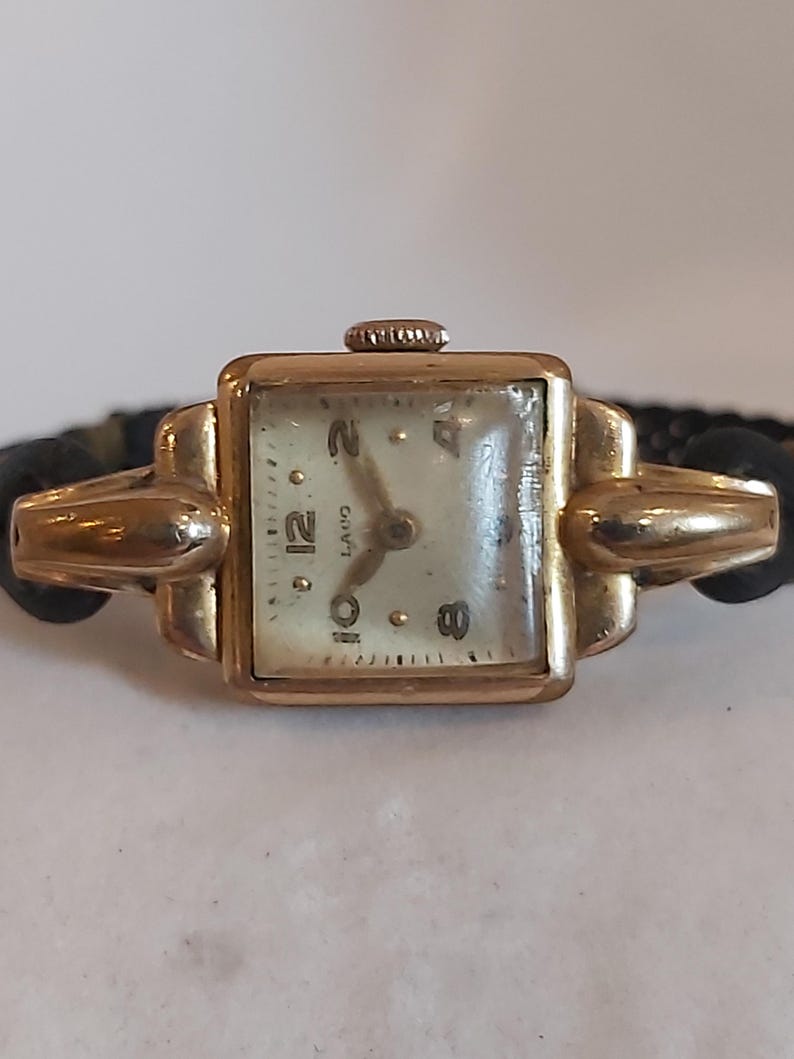 Vintage Laco - Gold Plated - Art Deco - 1950s - Waltz Gold - Etsy