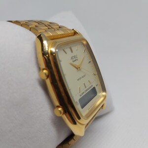 Vintage Adec Alarm-chronograph - Pristine Condition - Rare 1980s Dual ...
