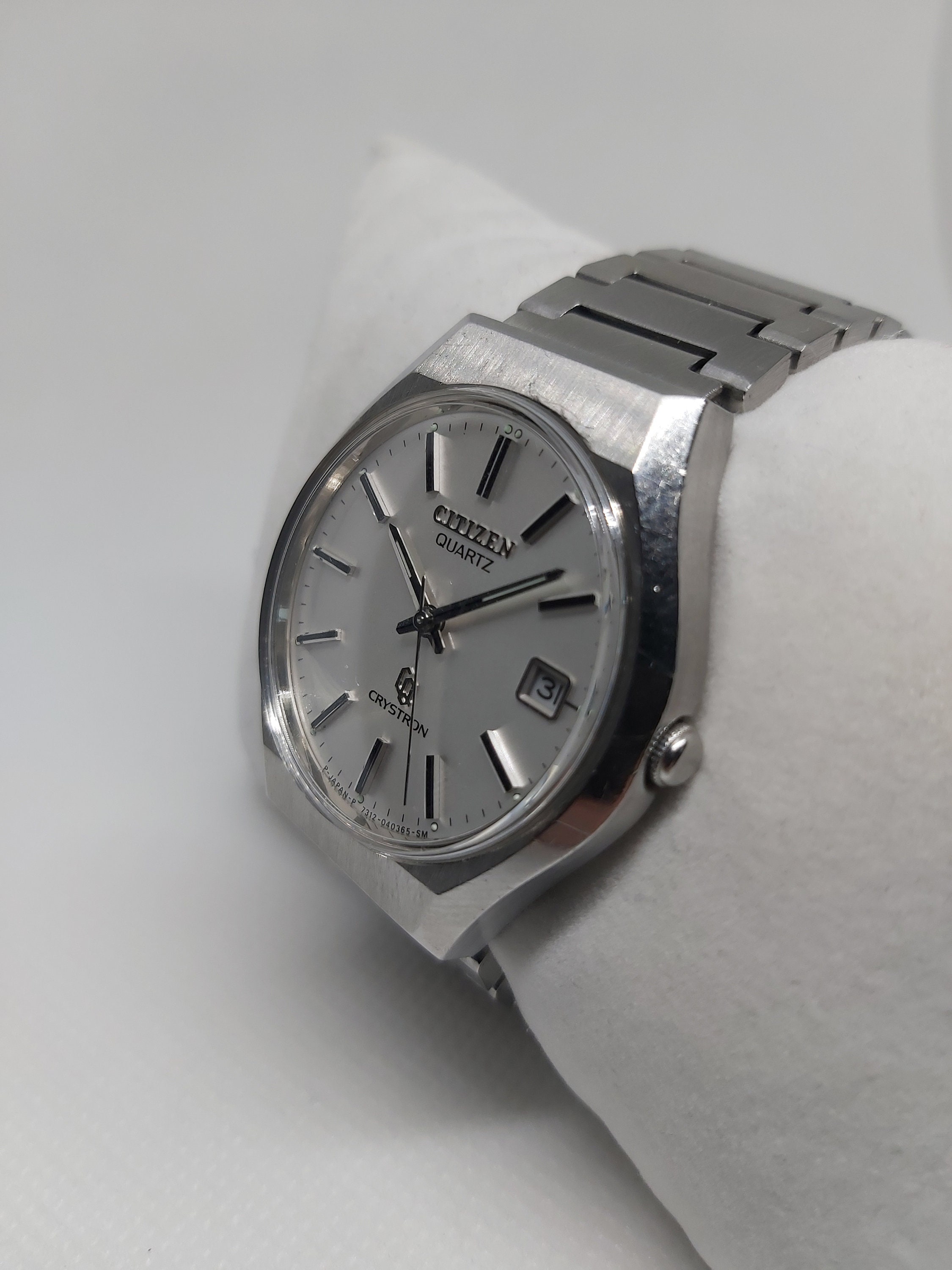 Rare Vintage Citizen Crystron Quartz Watch Excellent Condition, 1970s ...