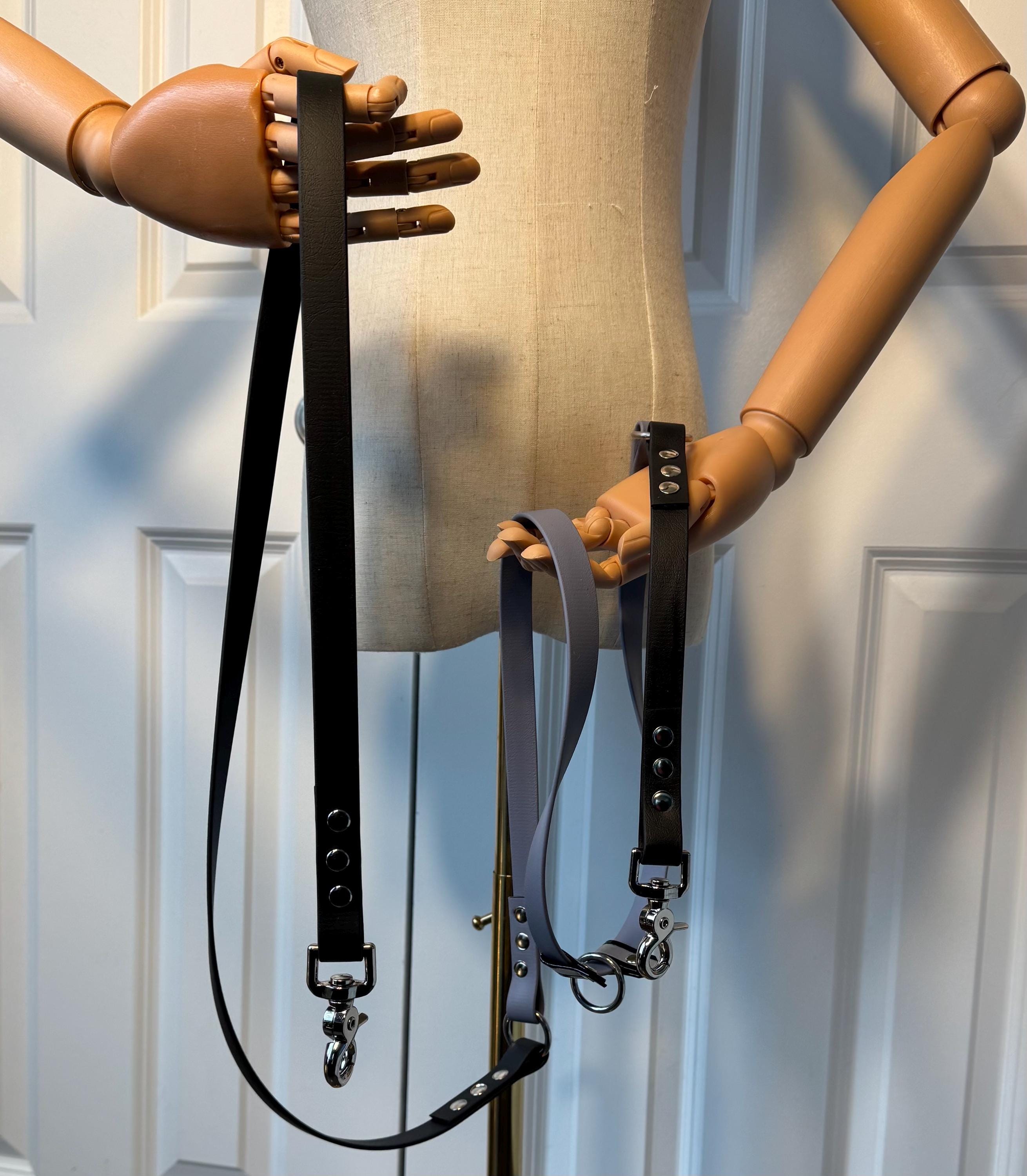 Crossbody Handsfree Biothane Dog Leash - Etsy