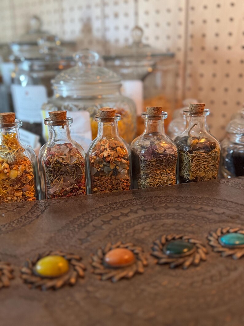 Love Spell Jar | Attraction & Self-love Charm | Witch Bottle for ...