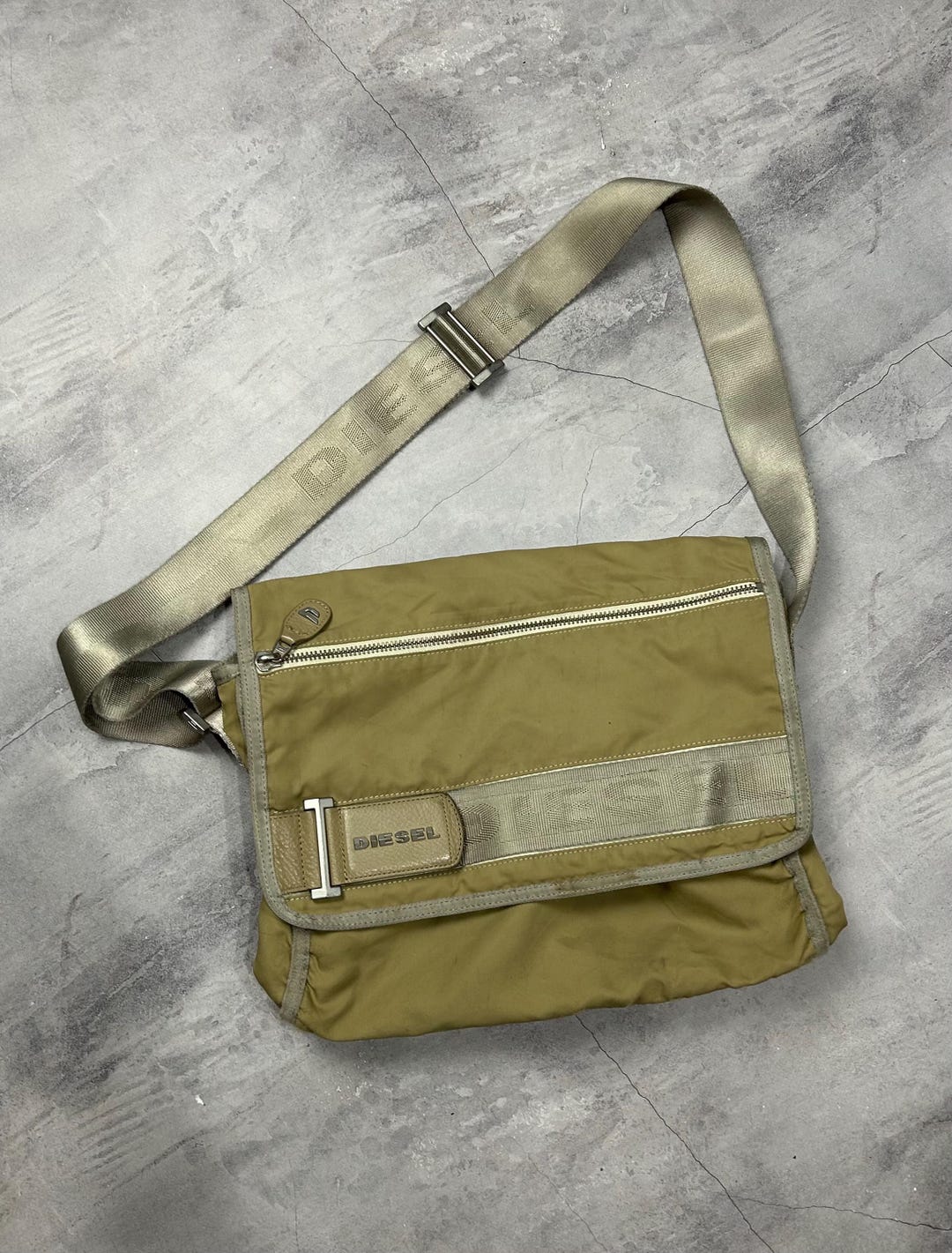 Vintage Diesel Cargo Messenger Bag - Etsy