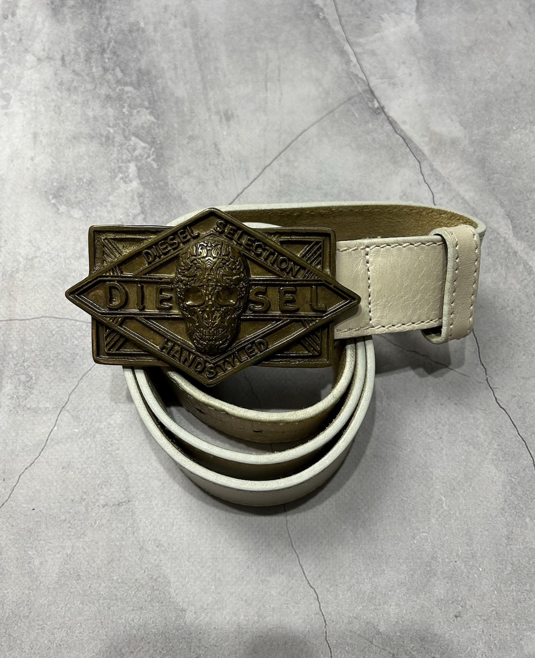 Vintage Diesel Leather Belts Y2K Opium Style Streetwear Rare - Etsy