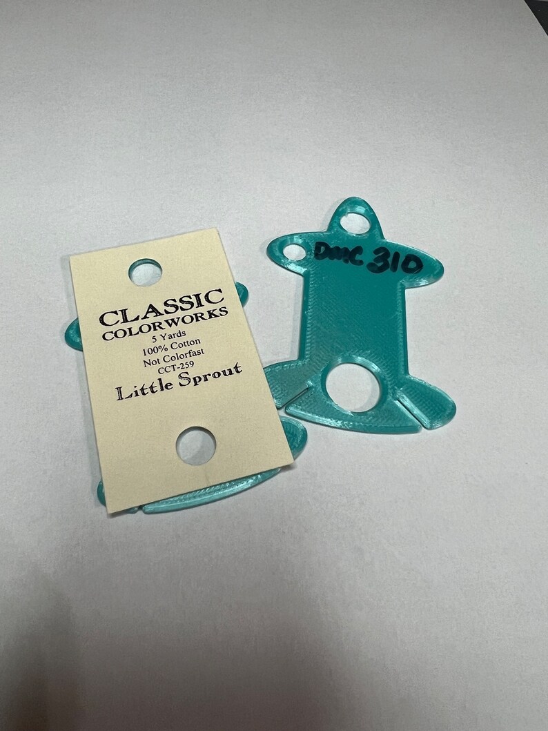 Silk White 3d Printed Floss Drops for You Cross Stitch Floss, DMC OR ...