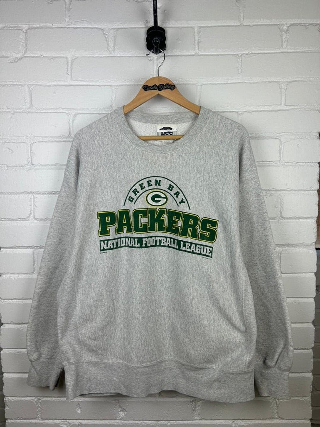 Vintage 1995 Green Bay Packers NFL Spell Out Lee Sport Vintage 1995 Green Bay Packers NFL Spell Out Lee Sport