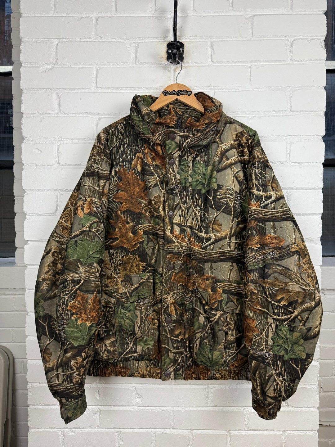 Vintage Cabelas Seclusion 3D Tree Camo Dry Plus Insulated Jacket Size ...