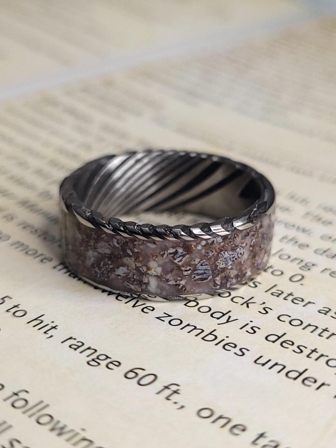 Necromancer - Dinosaur Bone, Color Changing, Glow Ring - Etsy