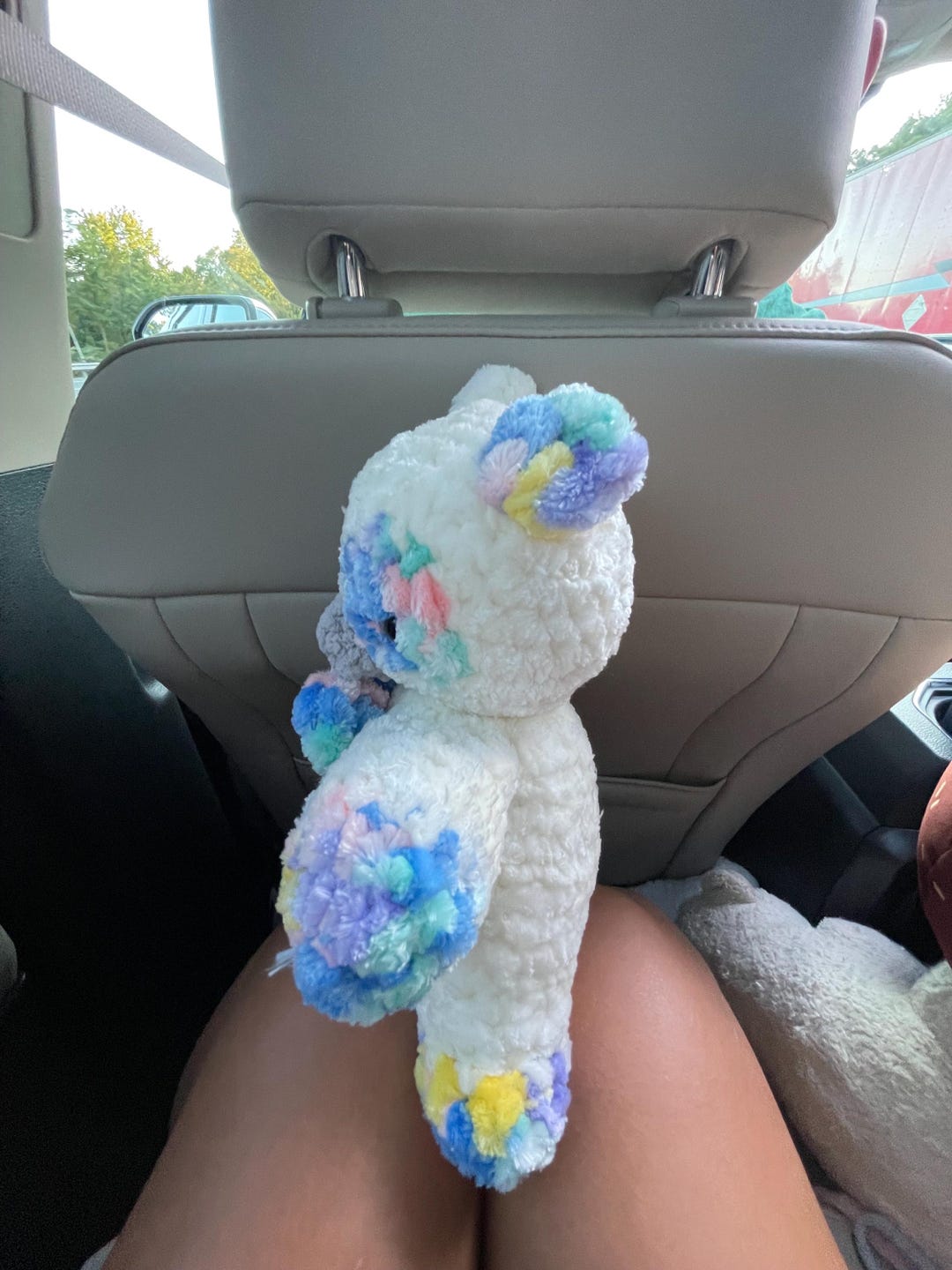 Cute Derpy Crochet Fluffy Cow - Etsy