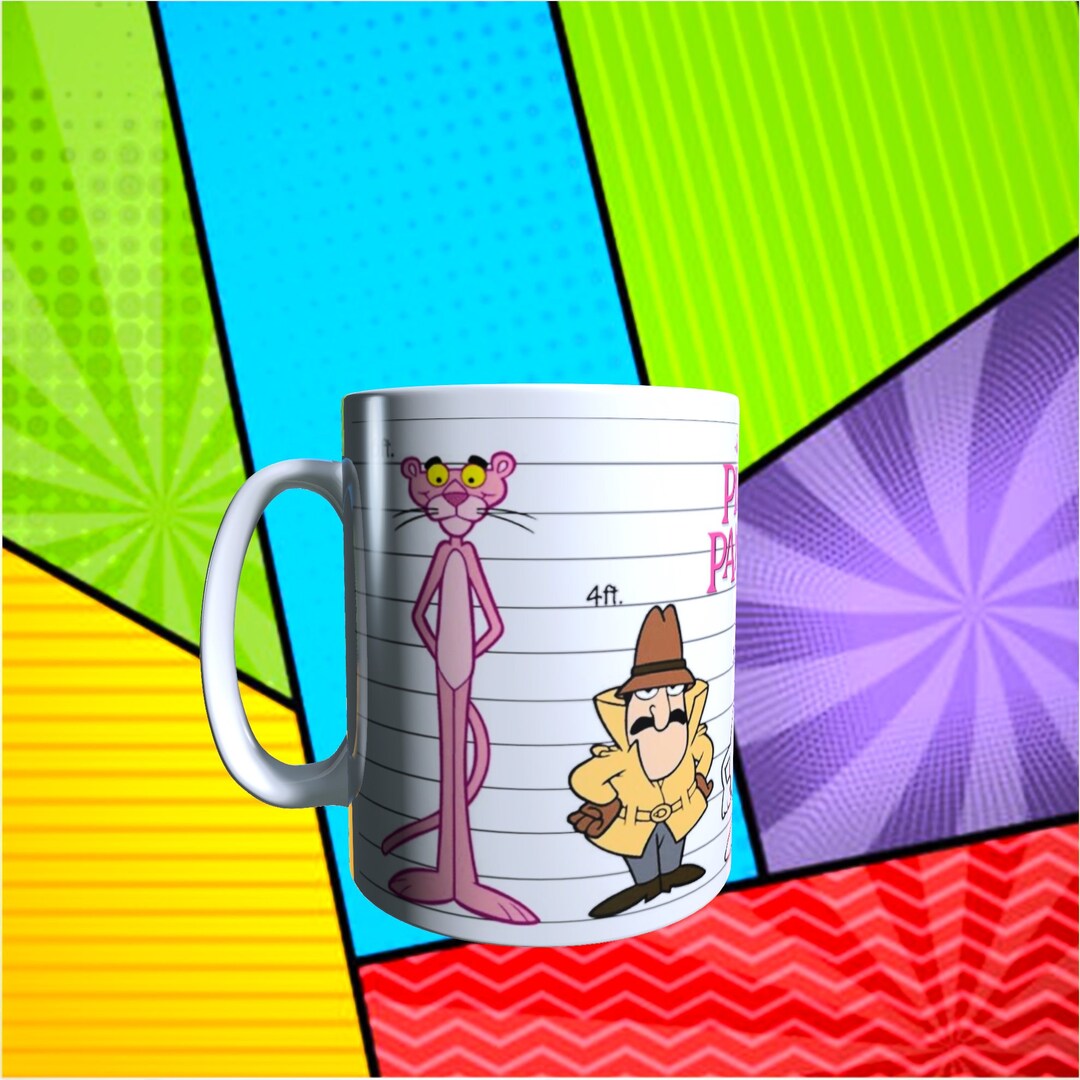 CLASSIC CARTOON Pink Panther 2 OPTIONS 11oz Coffee Mug - Etsy