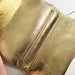 Vintage Gold Metallic Handbag and Wallet - Etsy