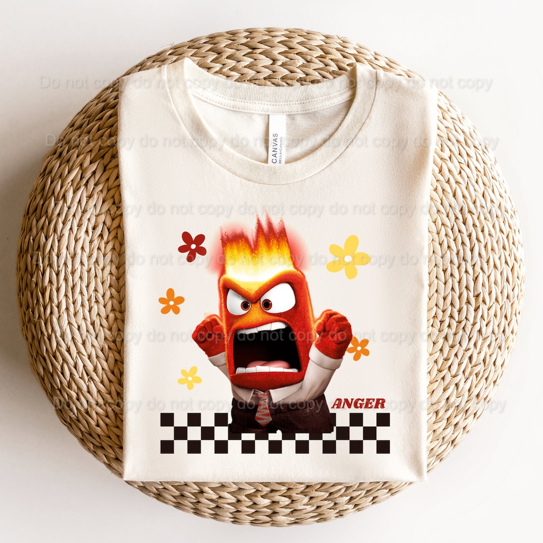 Anger Inside Out Png Anger Png Inside Out Png Floral Retro Anger Png ...
