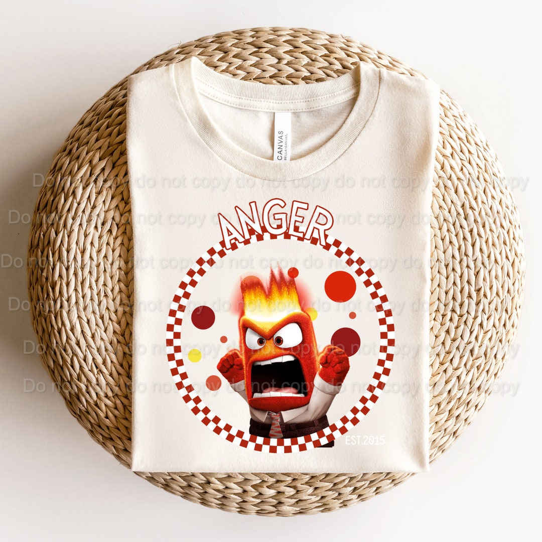 Anger Png Inside Outt Character Png Download for Tshirts Anger Emotion ...