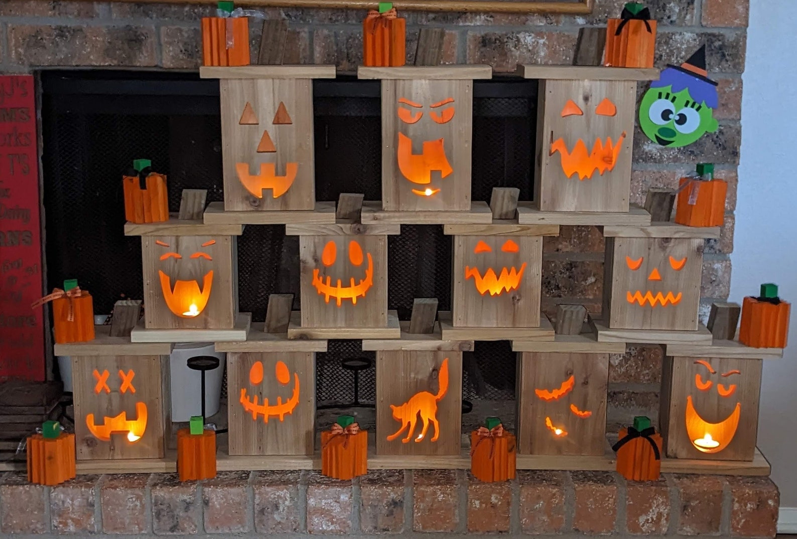 Halloween Faces File Laser Cut Files Svg, Dxf, Zip, Pdf, Eps Digital ...
