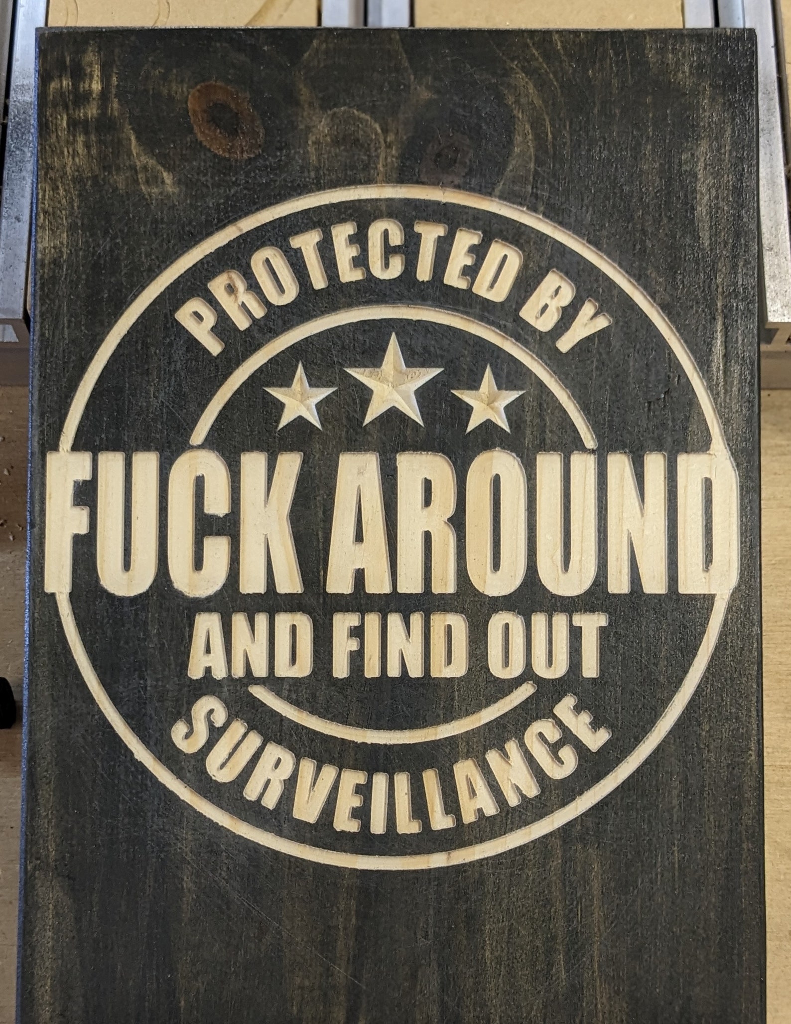 FAFO Svg Dxf Files, Vector Files for Wood Laser Cutting - Etsy