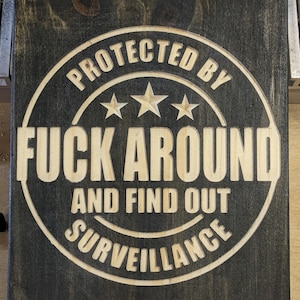 FAFO Svg Dxf Files, Vector Files for Wood Laser Cutting - Etsy