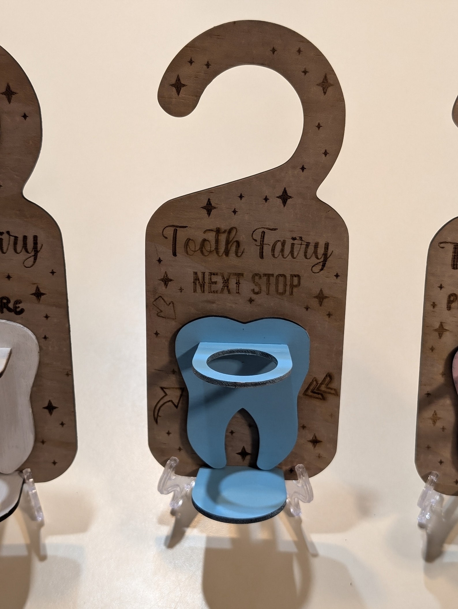 Tooth Fairy Door Hanger Money/ Tooth Holder 3 Designs DXF SVG Files ...