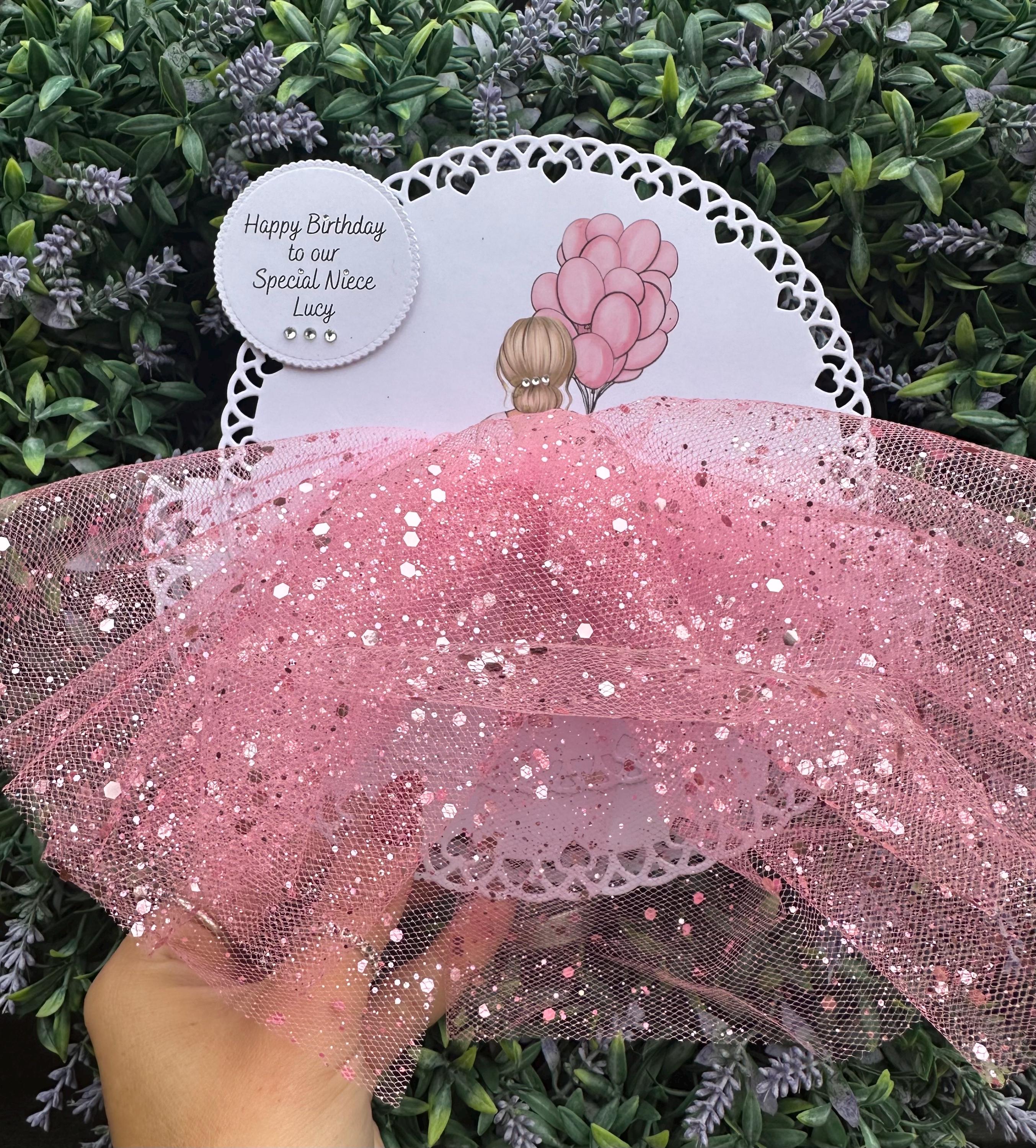 Personalised Girls Handmade Birthday Card | Boxed Birthday Card ...